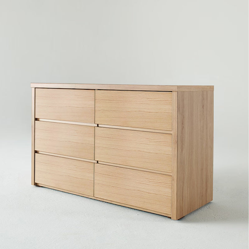 MONA 6 Drawers Lowboy - Oak – Catchers