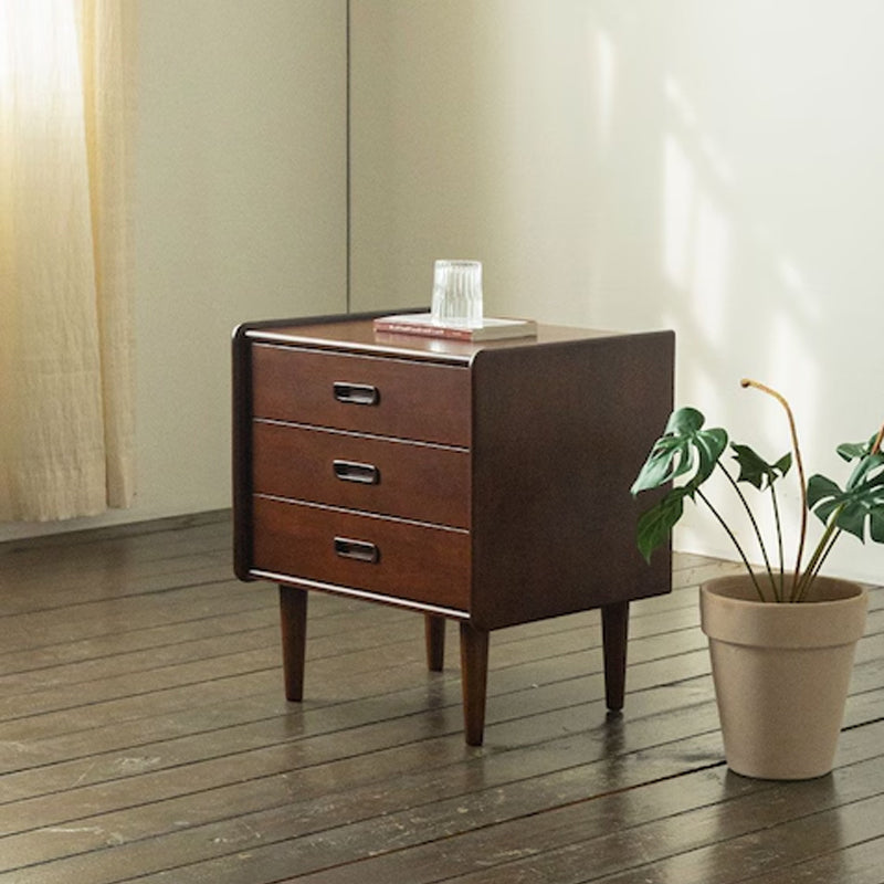 LIV Bedside Table – Natural Wood Side Table NZ | Catchers