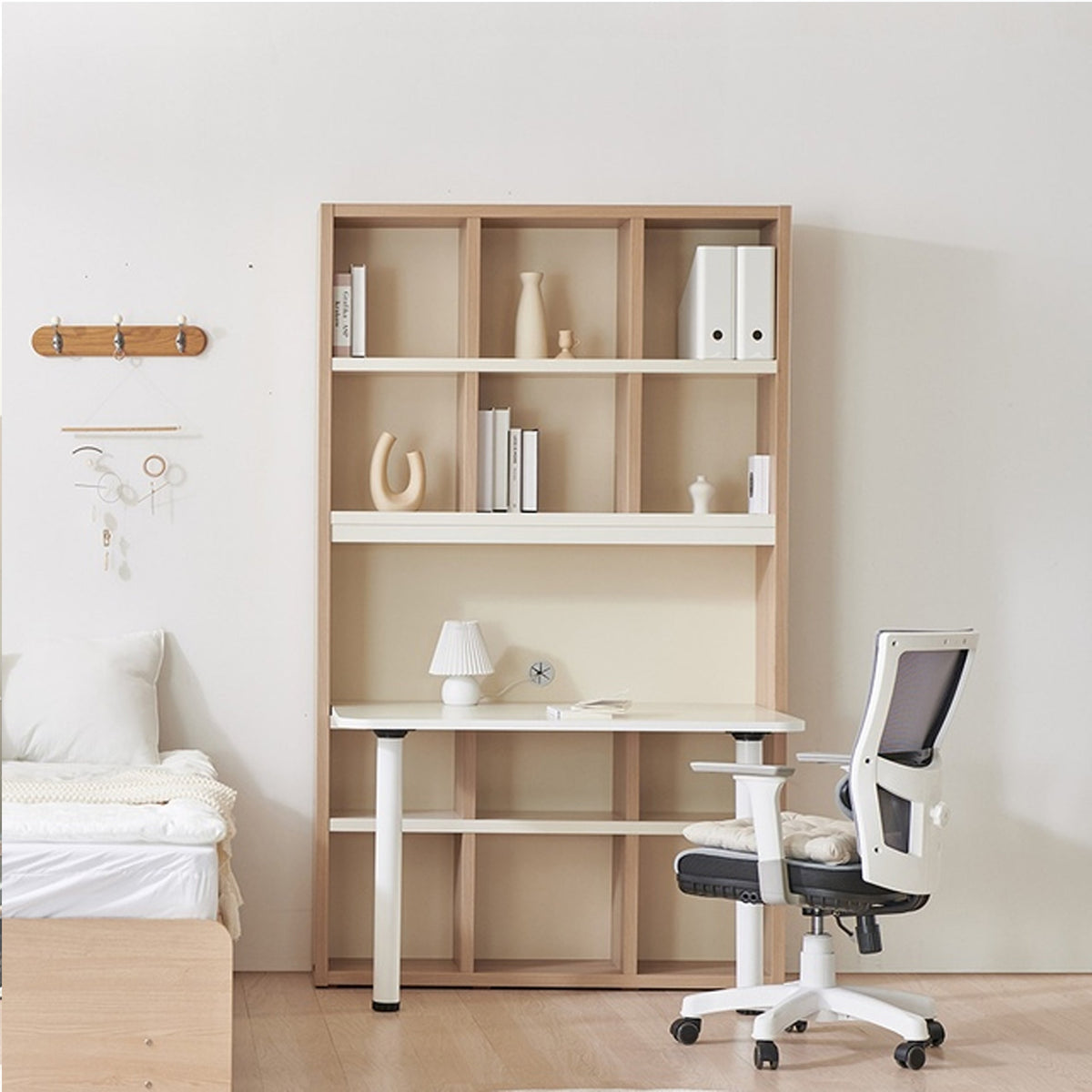 DONALD Desk - Natural & Cream white – Catchers
